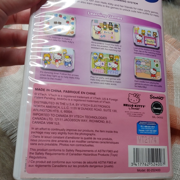 Hello Kitty | Toys | Vtech Mobigo Hello Kitty Kids Game | Poshmark